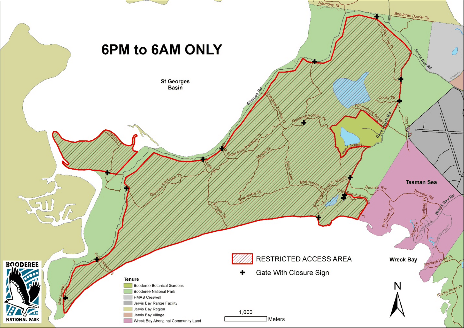 Restricted access notice – Pest control | Parks Australia | Parks Australia