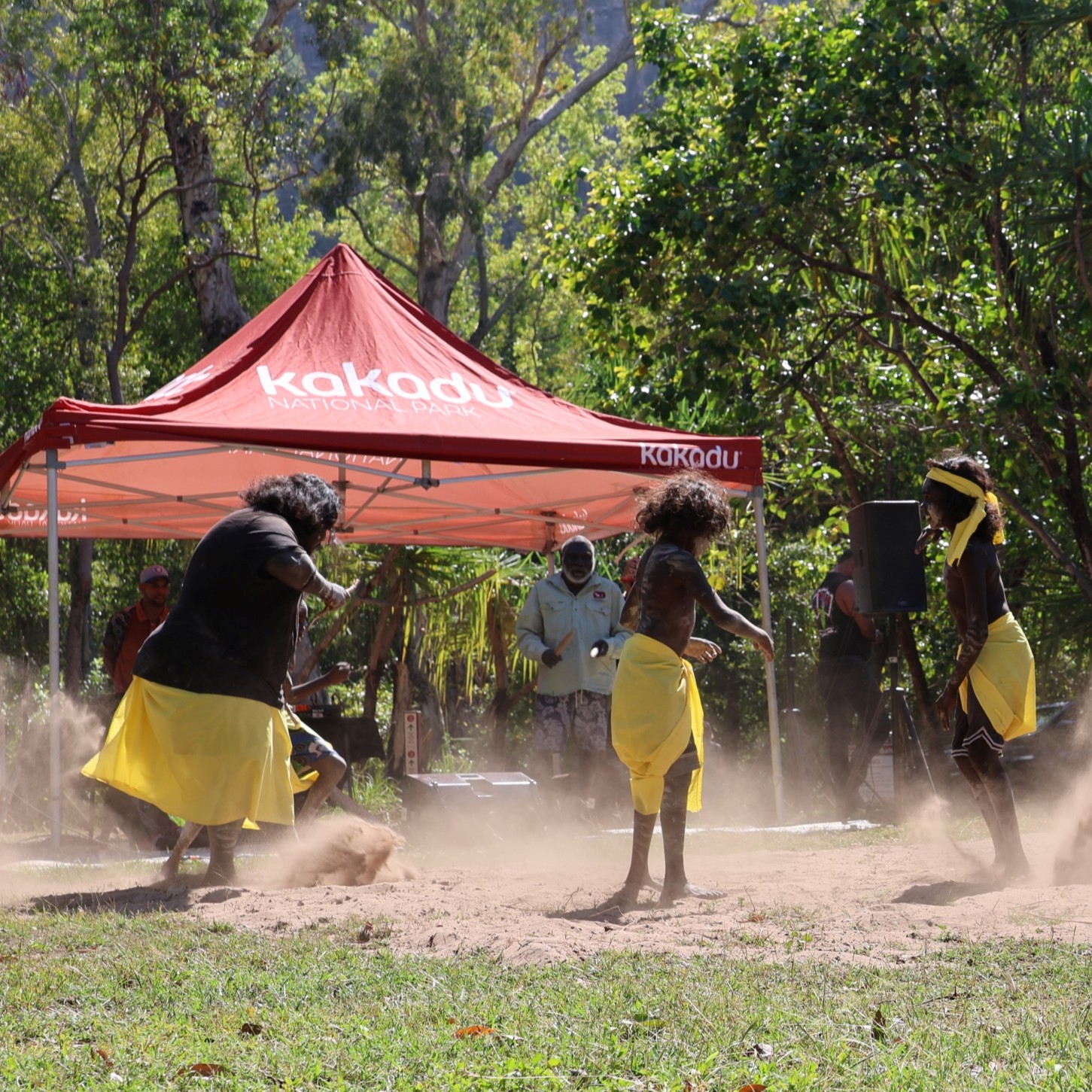 Community and visitors return to Gunlom | Parks Australia | Parks Australia